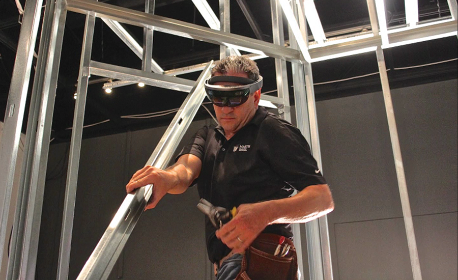 Steel Framing Used to Demonstrate How Mixed Reality May Change ...
