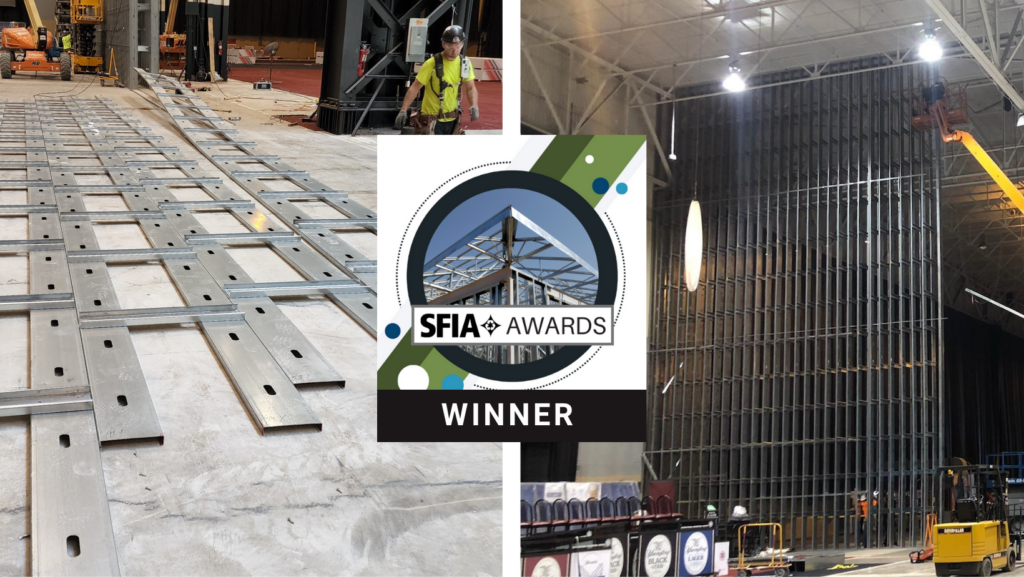 ClarkDietrich Wins SFIA Award for 1,000 LF Demising Wall at the I-X Center, Cleveland ...