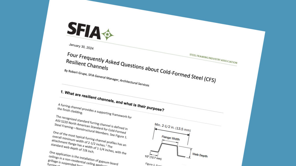 Resilient Channels RC101-24 - BuildSteel.org
