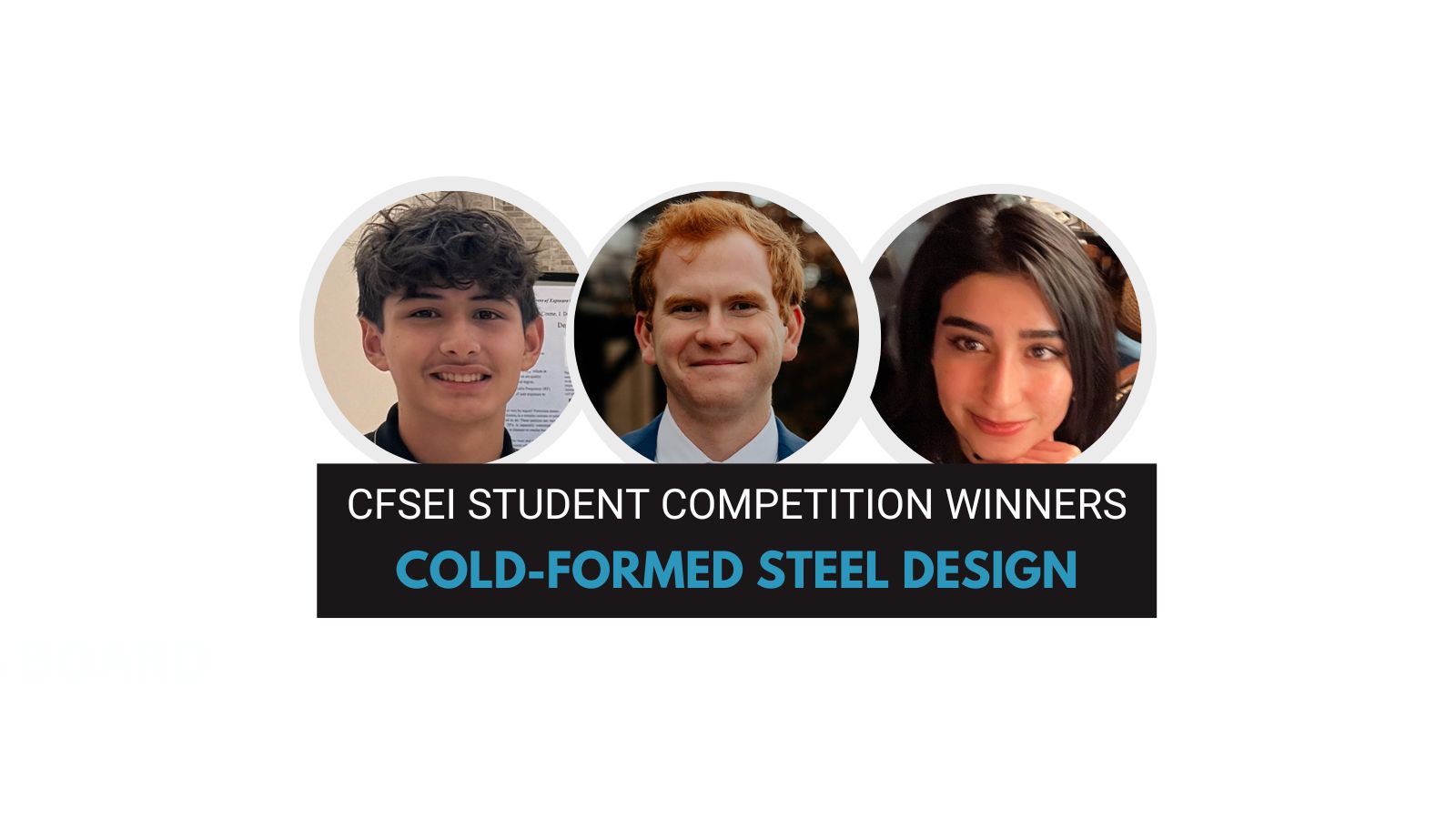 CFSEI Announces Winners of 2026 Student Competition on Cold-Formed ...